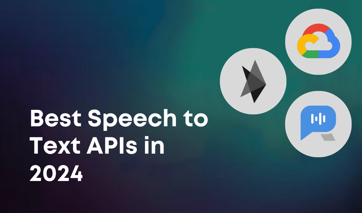 Best Speech-to-Text APIs in 2024